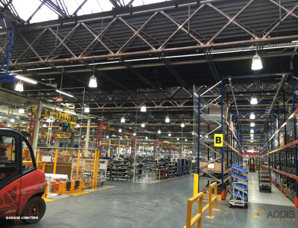 Eclairage LED d’une usine agro-alimentaire - Addis Lighting